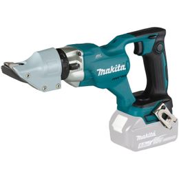 Makita Akku-Blechschere DJS200Z, 360° drehbaremr Schneidkopf, für Stahl bis zu 2 mm, ohne Akku, blau|schwarz