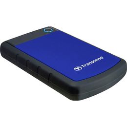 Transcend StoreJet 25H3B externe HDD-Festplatte (2 TB) 2,5", blau|schwarz
