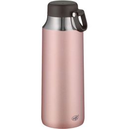 Alfi Thermoflasche Tea Bottle Cityline, Edelstahl, 0,9 Liter, ideal für Tee, rosa