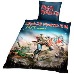 Iron Maiden The Trooper Bettwäsche multicolor