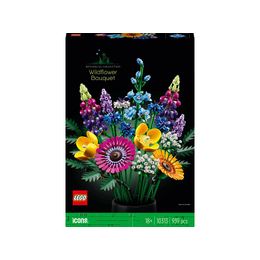 Lego Icons 10313 Wildblumenstrauß Bausatz, Mehrfarbig