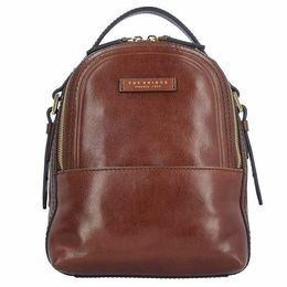 The Bridge Pearldistrict City Rucksack Leder 27 cm marrone