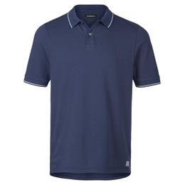 Piqué-Polo-Shirt 1/2-Arm louis sayn blau