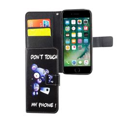 König Design Hülle Handy Schutz für Apple iPhone 6 / 6s Case Cover Tasche Wallet Etui Bumper