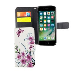 König Design Hülle Handy Schutz für Apple iPhone 6 / 6s Case Cover Tasche Wallet Etui Bumper