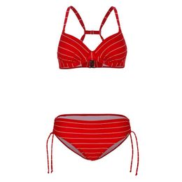 Sunflair Bikini mit verstellbarer Hose, rot, Gr. 44 C