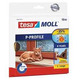 Tesa Tesamoll® P-Profil Fenster-Dichtungsband braun 9,0 mm x 10,0 m 1 Rolle