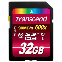 Transcend SDHC Karte 32GB Class 10 UHS-1 Speicherkarte