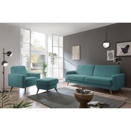exxpo - sofa fashion Hocker Samso, blau