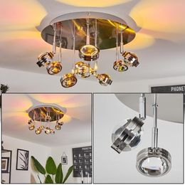 hofstein Fernandaires Deckenleuchte LED Nickel-Matt, 18-flammig