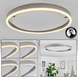 hofstein Barril Deckenleuchte LED Aluminium, 1-flammig