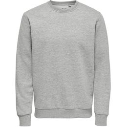 ONLY and SONS Ceres Life Crew Neck Sweatshirt hellgrau in L