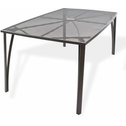 Dema Gartentisch Balkontisch Streckmetalltisch Tisch Vancouver 150x90x72cm