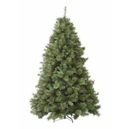 Xone - Weihnachtsbaum künstlich milton, Tannenbaum mit Metallstaender, Christbaum pvc Nadeln grün starke Dichtigkeit realistisch, beeindrucken,