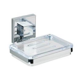 Wenko Seifenablage Quadro silber