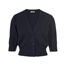 Strickjacke aus 100% Premium-Kaschmir include blau