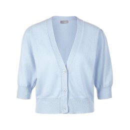 Strickjacke aus 100% Premium-Kaschmir include blau