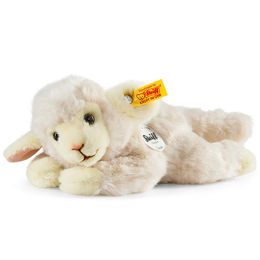 Steiff - Kuscheltier LAMM LINDA liegend (22cm) in wollweiß