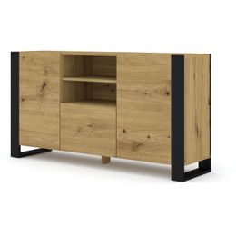 Bim Furniture - Kommode mondi 155 cm artisan eiche