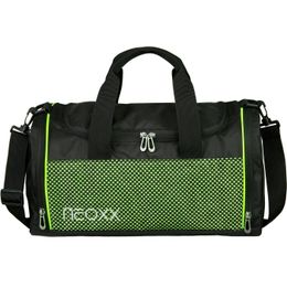 neoxx Sporttasche Champ, All about Neon, zum Teil aus recyceltem Material, grün