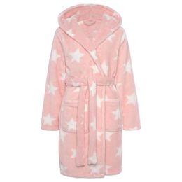 Lascana Short Bathrobe female Pink size XXL/48