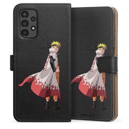 DeinDesign Handyhülle Naruto Shippuden Hokage Sensei Naruto Hokage ohne Hintergrund, Samsung Galaxy A13 4G Hülle Handy Flip Case Wallet Cover, schwarz