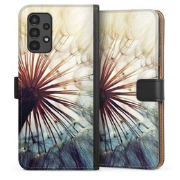 DeinDesign Handyhülle Pusteblume Fotografie Blumen Dandelion 1, Samsung Galaxy A13 4G Hülle Handy Flip Case Wallet Cover, schwarz