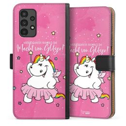 DeinDesign Handyhülle Pummeleinhorn Pummel & Friends Offizielles Lizenzprodukt Pummel Fee, Samsung Galaxy A13 4G Hülle Handy Flip Case Wallet Cover