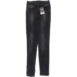 Hallhuber Damen Jeans, schwarz