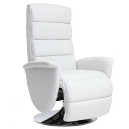 Miliboo Relax-Sessel manuell verstellbar Weiß nelson - Weiß
