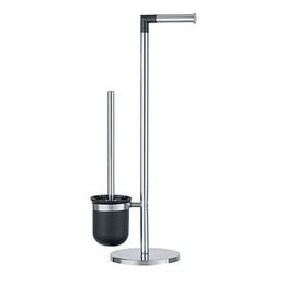 Wenko WC-Garnitur Parus silber Metall