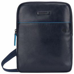 Piquadro Blue Square Revamp Umhängetasche Leder 22 cm night blue