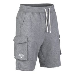 Mil-Tec US Sweatshorts Cotton (Sale) grau, Gr&ouml;&szlig;e S