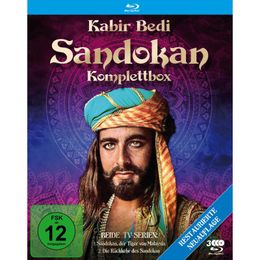 Sandokan: Komplettbox - Restaurierte Neuauflage (Blu-ray)