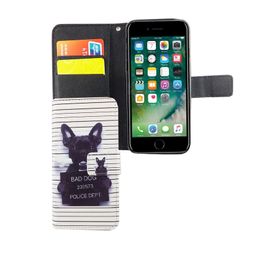 König Design Hülle Handy Schutz für Apple iPhone 6 / 6s Case Cover Tasche Wallet Etui Bumper
