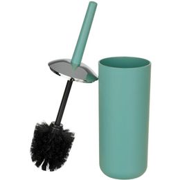 WC-Garnitur Brasil Grün, Spezialkunststoff, absolut bruchsicher, Grün, Kunststoff (tpe) grün - grün - Wenko