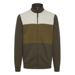 Blend Zip-Up Hoodie 'Block' male Brown size XL