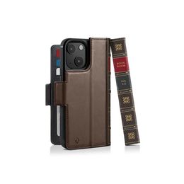 Twelve South BookBook with MagSafe for iPhone 14 Plus - Brown
