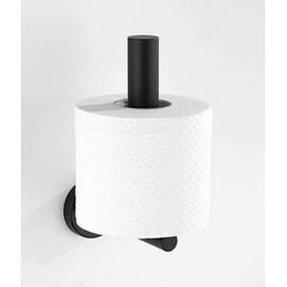 Wenko Toilettenpapierhalter Bosio schwarz, matt