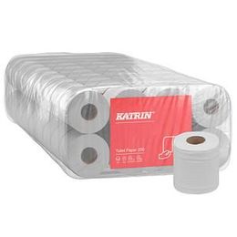 Katrin Toilettenpapier 250 3-lagig Recyclingpapier, 72 Rollen