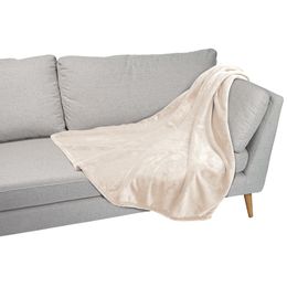 Dreamtex Kuscheldecke "Superflausch" - ca. 130 x 160 cm, Crema