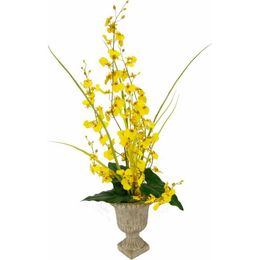 Kunstpflanze Orchidee, I.GE.A., Höhe 72 cm, gelb