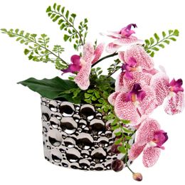Kunstpflanze Orchidee, I.GE.A., Höhe 23 cm, rosa