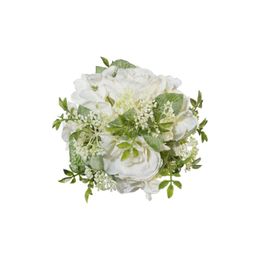 Kunstblume, Creativ green, Höhe 15 cm, weiß