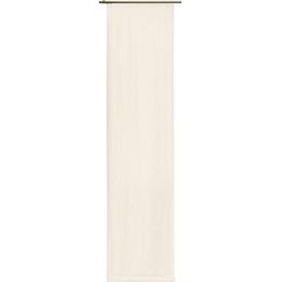 Schiebegardine Newbury, WIRTH, Klettband (1 St), blickdicht, Jacquard, Ohne Befestigungszubehör, Breite: 57 cm, beige