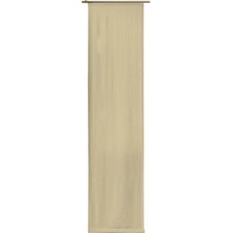 Schiebegardine Newbury, WIRTH, Klettband (1 St), blickdicht, Jacquard, Ohne Befestigungszubehör, Breite: 57 cm, braun