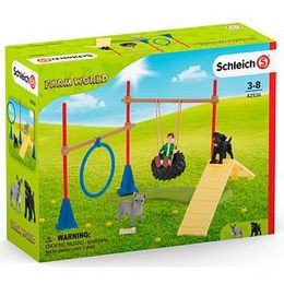 Schleich® Farm World 42536 Spielspaß für Hunde Spielfiguren-Set