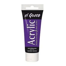 Kreul el Greco Acrylfarbe brillantviolett 75,0 ml