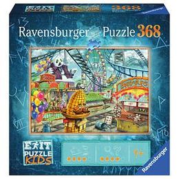 Ravensburger EXIT PUZZLE Kids Im Freizeitpark Puzzle, 368 Teile