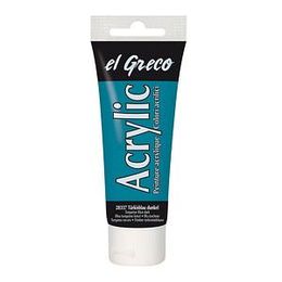 Kreul el Greco Acrylfarbe türkisblau 75,0 ml